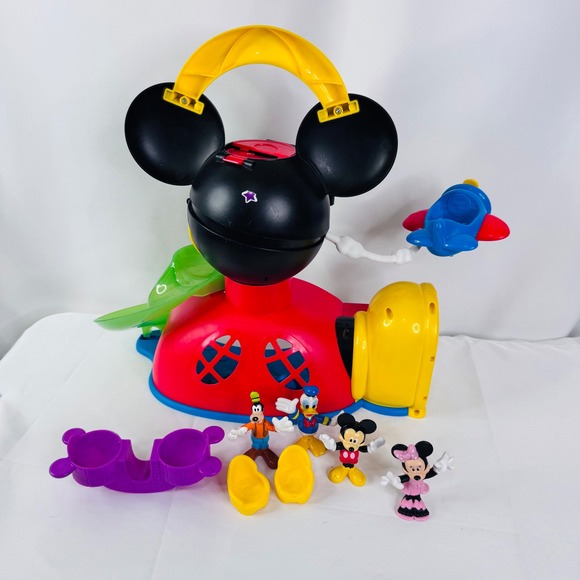 Disney | Toys | Disney Mickey Mouse Fly Slide Clubhouse Play Set W ...